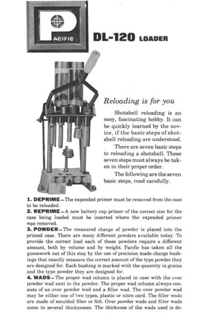 Pacific DL-120 - Hornady.com