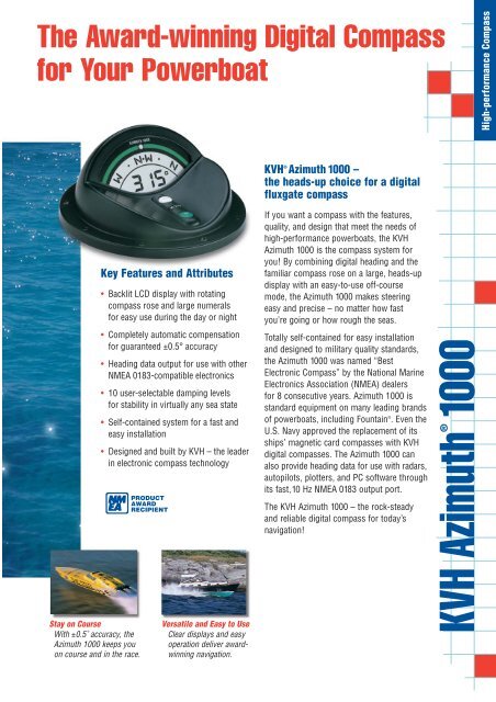 KVH Azimuth 1000 - KVH Industries, Inc