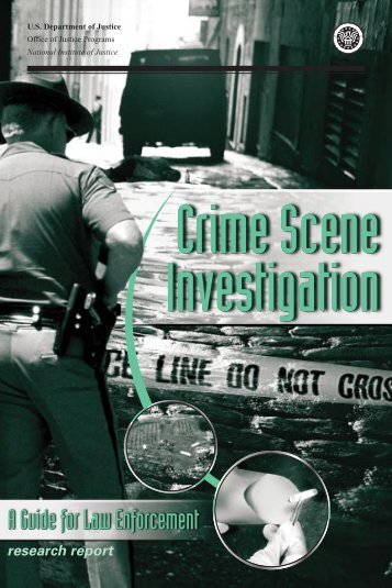 Crime Scene Magazines
