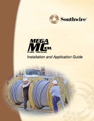 POWER CABLE INSTALLATION GUIDE - Southwire