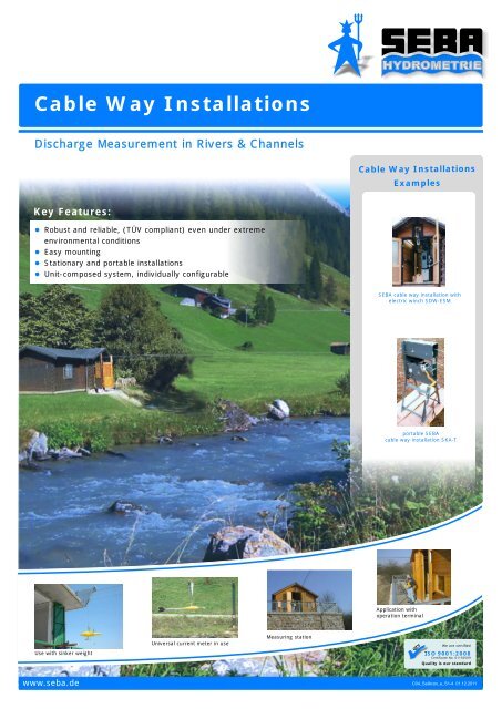 Cable Way Installations