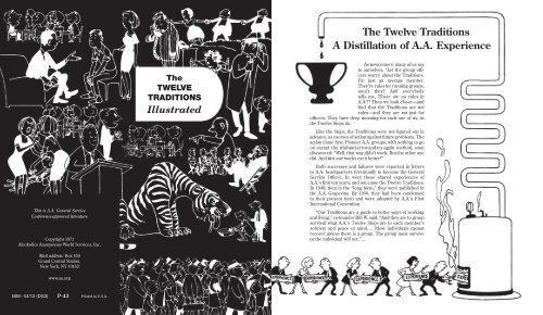 P-43 The Twelve Traditions Illustrated - Alcoholics Anonymous