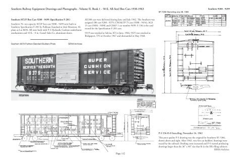 Southern Railway Equipment Drawings and Photographs - Volume ...