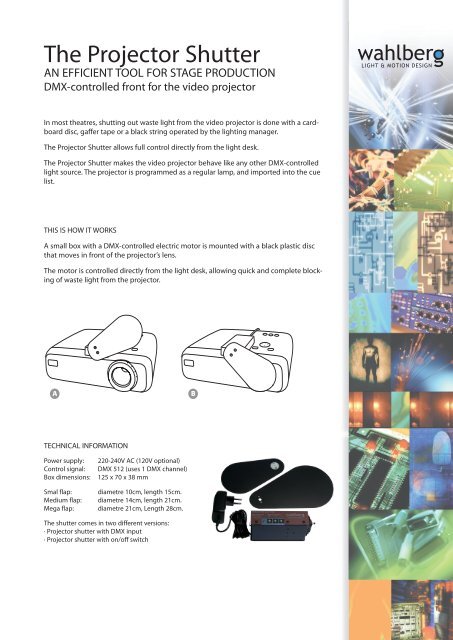 The Projector Shutter - wahlberg.dk