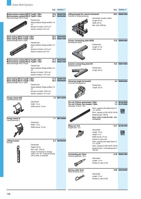 Doka Formwork Catalogue - Catalog Library