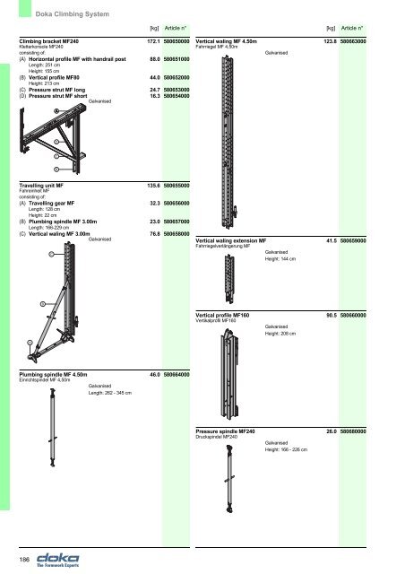 Doka Climbing System