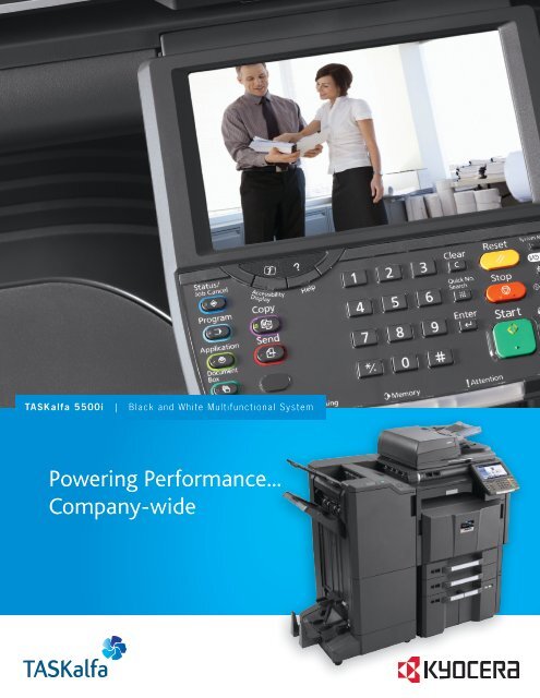 TASKalfa 5500i Brochure - Tap The Web