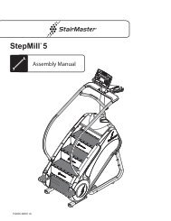 SM3 Assembly Manual - StairMaster