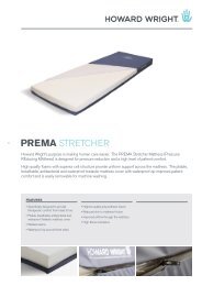 accessories & options m7 trauma/stretcher - Howard Wright