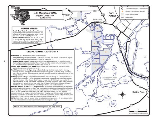 2012-13 Map Booklet for Public Hunting Lands