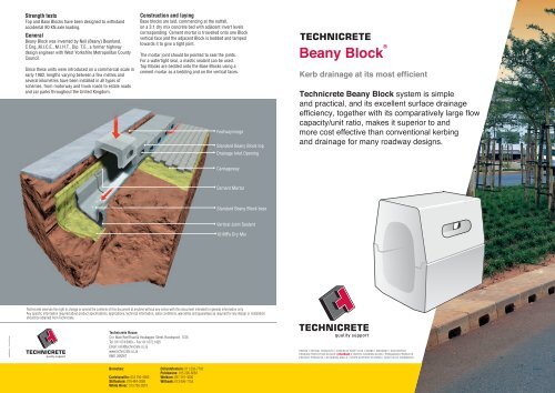 Beany Block - Technicrete