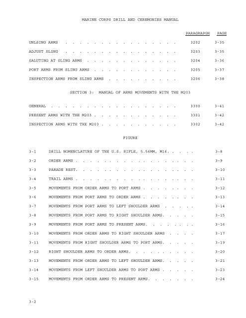 Marine Corps Drill Manual