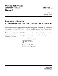 Overview of a T13 Sanitize Command