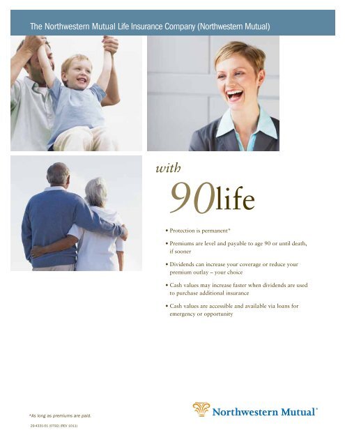 90 Life Permanent Life Insurance - Northwestern Mutual
