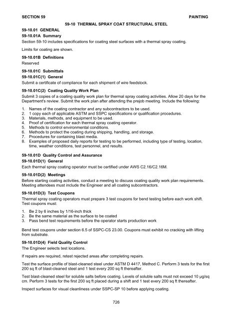 SECTION 59 PAINTING 59-10