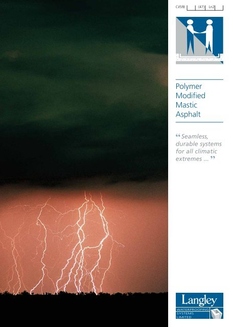 Polymer Modified Mastic Asphalt Riba Product Selector