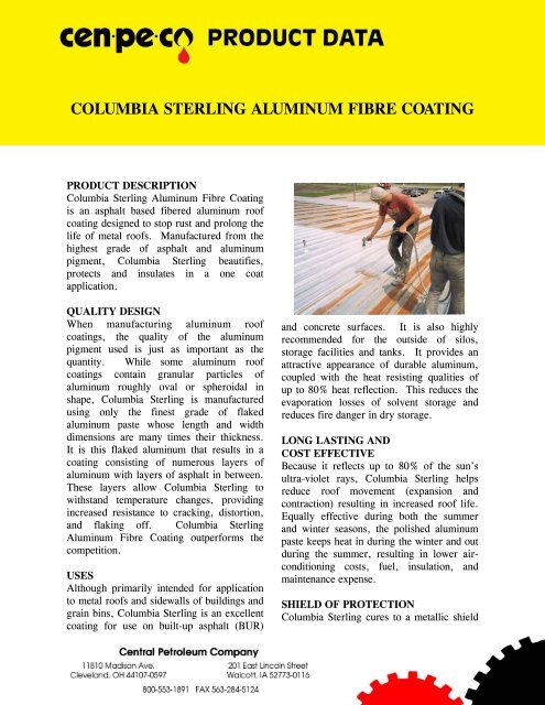 Product Data Sheet - Cen-Pe-Co