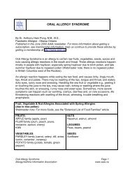 Hives (Urticaria) - Calgary Allergy Network