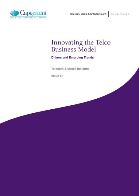 Innovating the Telco Business Model - Teralytics.ch
