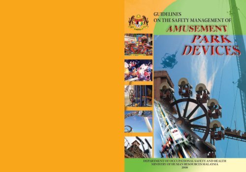 guidelines on the safety management of amusement park devices