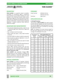 high pressure cleaning machines tm - marichem - marigases ...