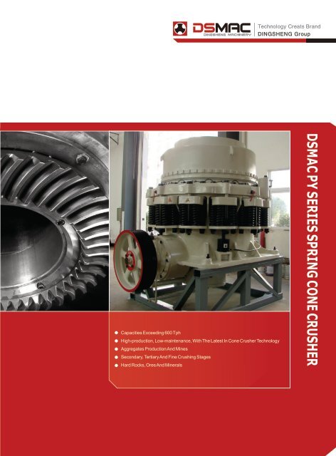 download the PY Spring Cone Crusher - DSMAC