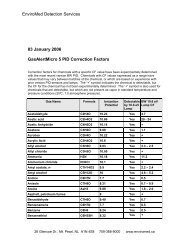 MKS MFC Correction Factors