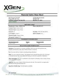 Amyl Nitrite Inhalant MSDS - James Alexander