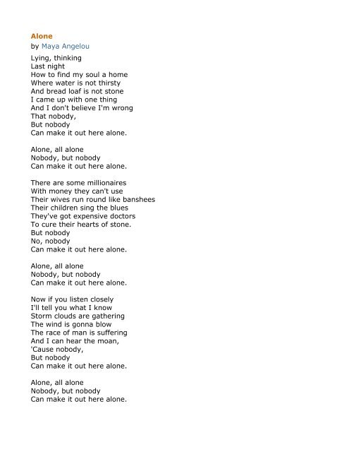 Saturday Night Home Alone