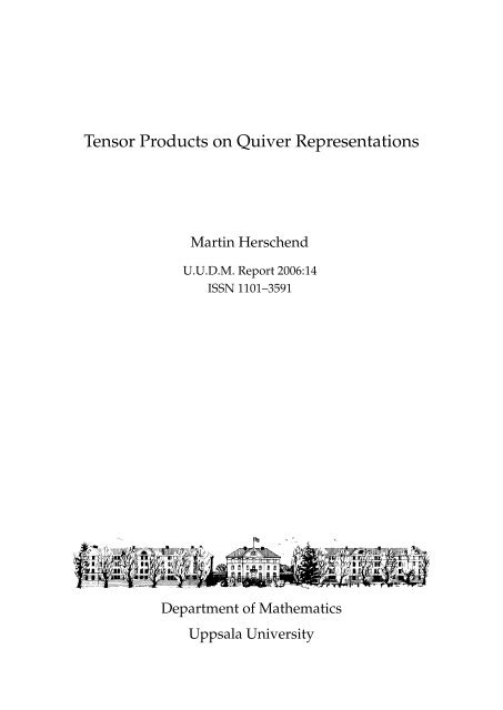 Tensor Products on Quiver Representations