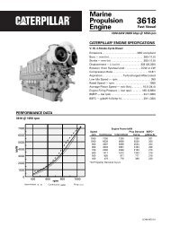 3208 MARINE ENGINE - marine.cat.com - Caterpillar Inc.