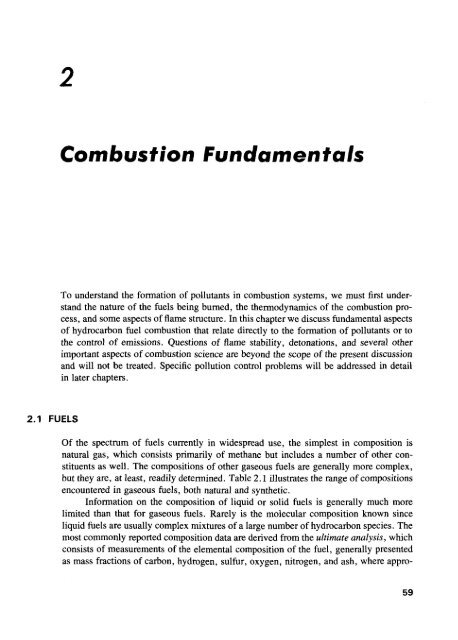 PDF (Chapter 2 -- Combustion Fundamentals) PDF (Chapter 2 -- Combustion Fundamentals)