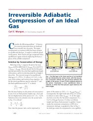 Reversible Adiabatic Expansion (or compression) of an Ideal Gas