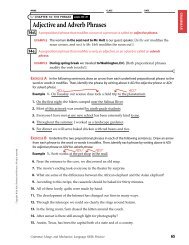Adjective and Adverb Clauses B - Mrgieson.com