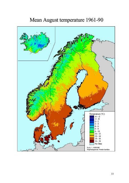 Nordic temperature maps - SMHI