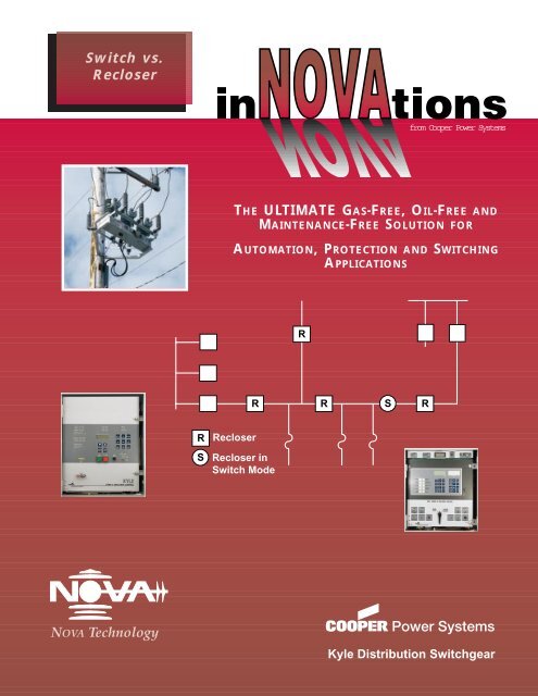 Switch vs. Recloser - Cooper Industries