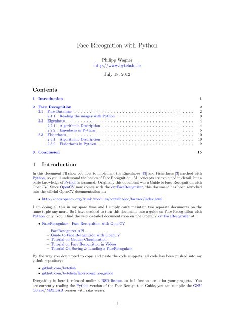 Face Recognition with Python