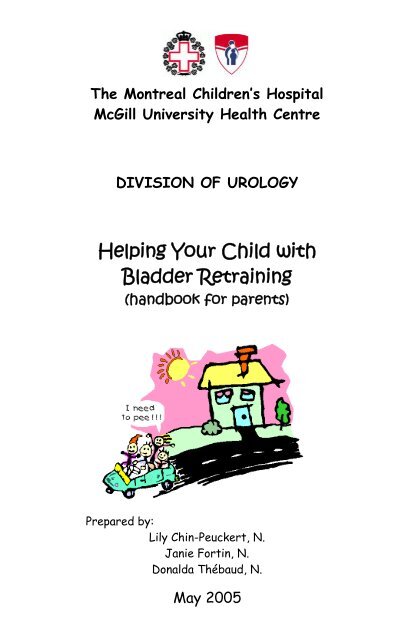 Helping Your Child with Bladder Retraining - the MUHC Health ...