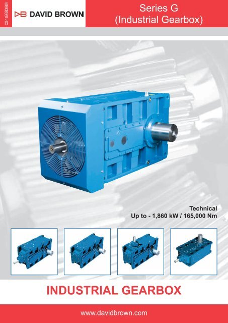 INDUSTRIAL GEARBOX - Cone Drive Operations Inc.
