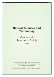 Natural Sciences and Technology Grade 4-B - Thunderbolt Kids