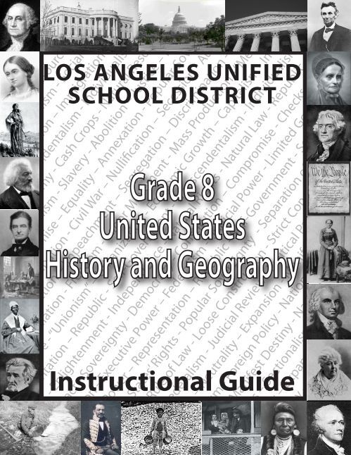 Grade 8 Instructional Guide - History/Social Science - Los Angeles ...