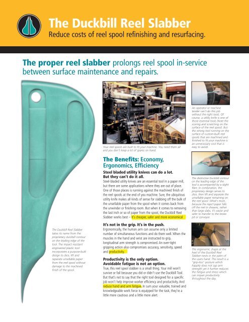 The Duckbill Reel Slabber - Duckbill Law