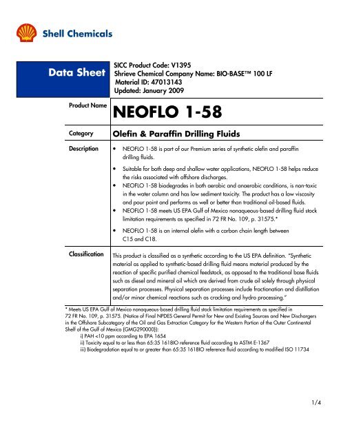 NEOFLO 1-58
