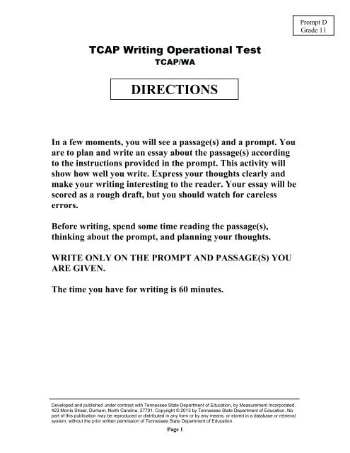 Sample prompt 5 - TN Core