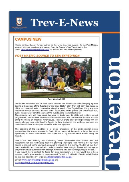 CAMPUS NEW - Treverton Schools