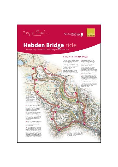 Hebden Bridge ride - National Trails