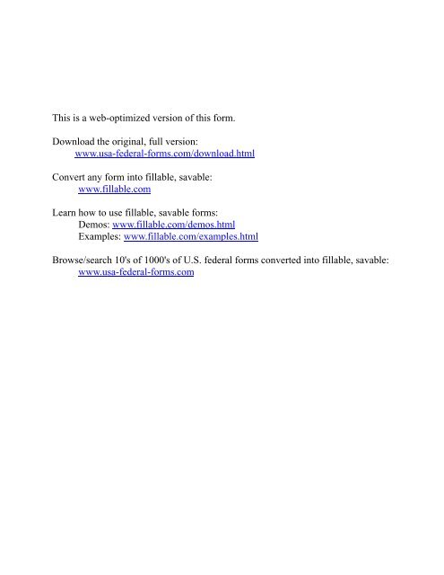 U.S. Air Force form af964 - PDF Fillable Savable