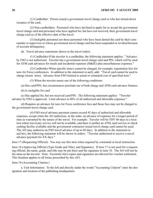 26 AFI