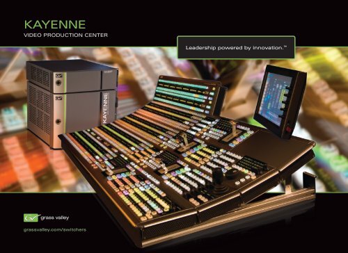 Kayenne Video Production Center - Grass Valley