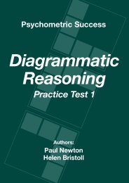 Abstract Reasoning - Practice Test 1 - Psychometric Success
